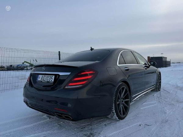 Melns Mercedes-Benz S 350 2016 Šauļi, ar dzinēja tilpumu 2.99 L un nobraukumu 277 tūkst. km par 27000 €, foto 3 vietnē AUTOMOTO.COM.LV