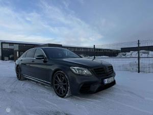 Black Mercedes-Benz S 350 2016 in Siauliai, with an engine capacity of 2.99 L and mileage of 277 thousand km for 27000 €, photo 4 on AUTOMOTO.COM.LV