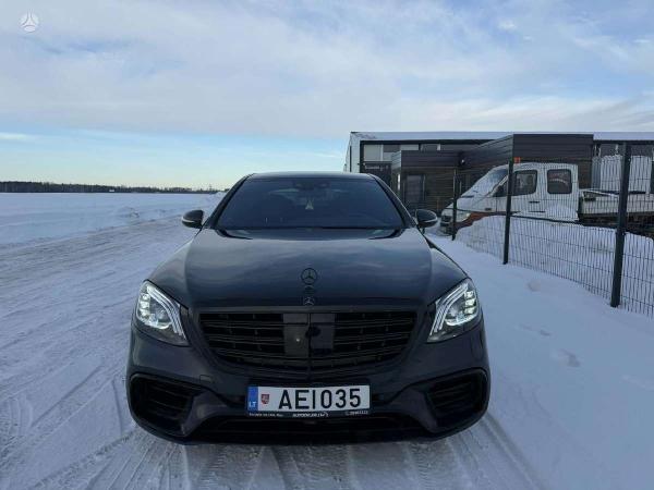 Melns Mercedes-Benz S 350 2016 Šauļi, ar dzinēja tilpumu 2.99 L un nobraukumu 277 tūkst. km par 27000 €, foto 5 vietnē AUTOMOTO.COM.LV