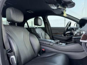 Black Mercedes-Benz S 350 2016 in Siauliai, with an engine capacity of 2.99 L and mileage of 277 thousand km for 27000 €, photo 15 on AUTOMOTO.COM.LV