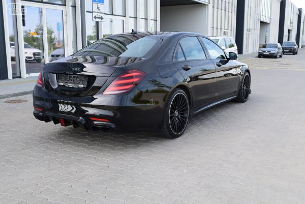 Melns Mercedes-Benz S 350 2016 Viļņa, ar dzinēja tilpumu 3.00 L un nobraukumu 271 tūkst. km par 33400 €, foto 7 vietnē AUTOMOTO.COM.LV