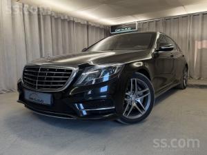 Melns Mercedes-Benz S 350 2016 Rīga, ar dzinēja tilpumu 3.00 L un nobraukumu 285 tūkst. km par 26990 €, foto  vietnē AUTOMOTO.COM.LV