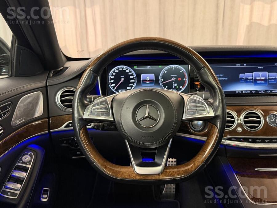 Черный Мерседес С 350 2016 в Рига, объемом двигателя 3.00 л и пробегом 285 тыс. км за 26990 €, фото 9 на AUTOMOTO.COM.LV