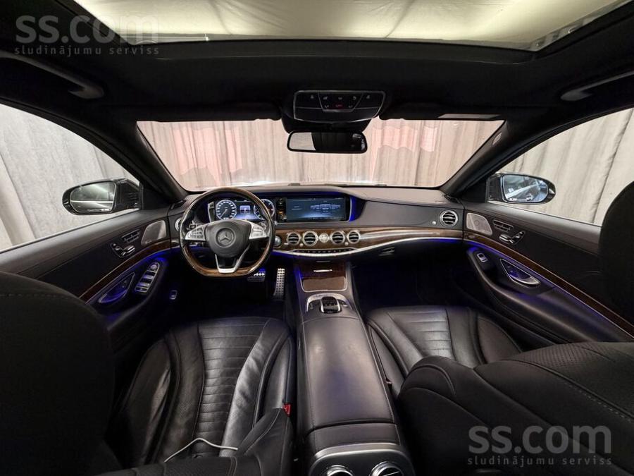 Черный Мерседес С 350 2016 в Рига, объемом двигателя 3.00 л и пробегом 285 тыс. км за 26990 €, фото 12 на AUTOMOTO.COM.LV