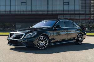 Melns Mercedes-Benz S 350 2016 Klaipėda, ar dzinēja tilpumu 2.99 L un nobraukumu 278 tūkst. km par 29900 €, foto 3 vietnē AUTOMOTO.COM.LV
