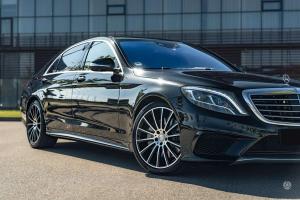 Melns Mercedes-Benz S 350 2016 Klaipėda, ar dzinēja tilpumu 2.99 L un nobraukumu 278 tūkst. km par 29900 €, foto 8 vietnē AUTOMOTO.COM.LV