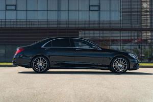 Melns Mercedes-Benz S 350 2016 Klaipėda, ar dzinēja tilpumu 2.99 L un nobraukumu 278 tūkst. km par 29900 €, foto 10 vietnē AUTOMOTO.COM.LV