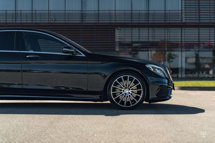 Melns Mercedes-Benz S 350 2016 Klaipėda, ar dzinēja tilpumu 2.99 L un nobraukumu 278 tūkst. km par 29900 €, foto 11 vietnē AUTOMOTO.COM.LV