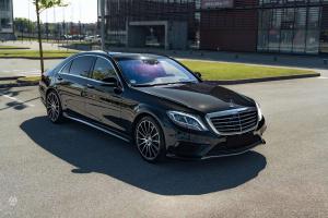 Melns Mercedes-Benz S 350 2016 Klaipėda, ar dzinēja tilpumu 2.99 L un nobraukumu 278 tūkst. km par 29900 €, foto 12 vietnē AUTOMOTO.COM.LV
