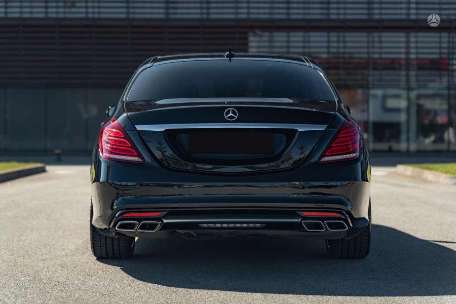 Melns Mercedes-Benz S 350 2016 Klaipėda, ar dzinēja tilpumu 2.99 L un nobraukumu 278 tūkst. km par 29900 €, foto 13 vietnē AUTOMOTO.COM.LV