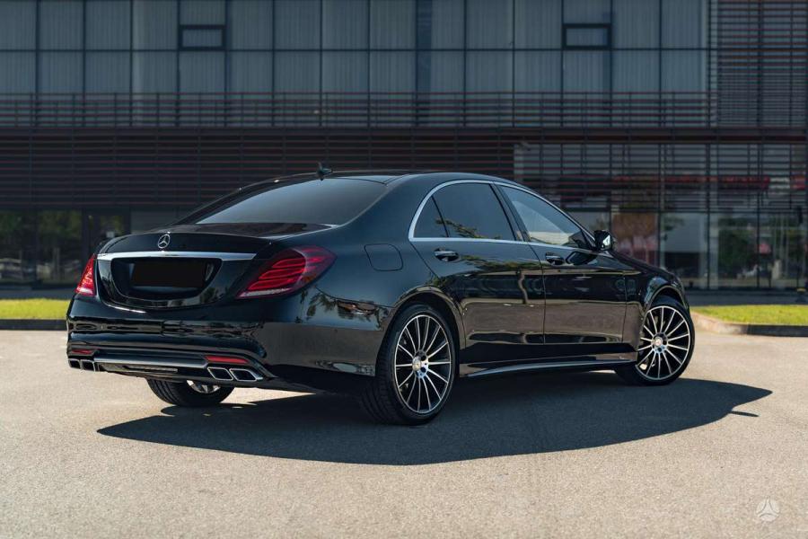Melns Mercedes-Benz S 350 2016 Klaipėda, ar dzinēja tilpumu 2.99 L un nobraukumu 278 tūkst. km par 29900 €, foto 17 vietnē AUTOMOTO.COM.LV