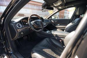 Melns Mercedes-Benz S 350 2016 Klaipėda, ar dzinēja tilpumu 2.99 L un nobraukumu 278 tūkst. km par 29900 €, foto 21 vietnē AUTOMOTO.COM.LV