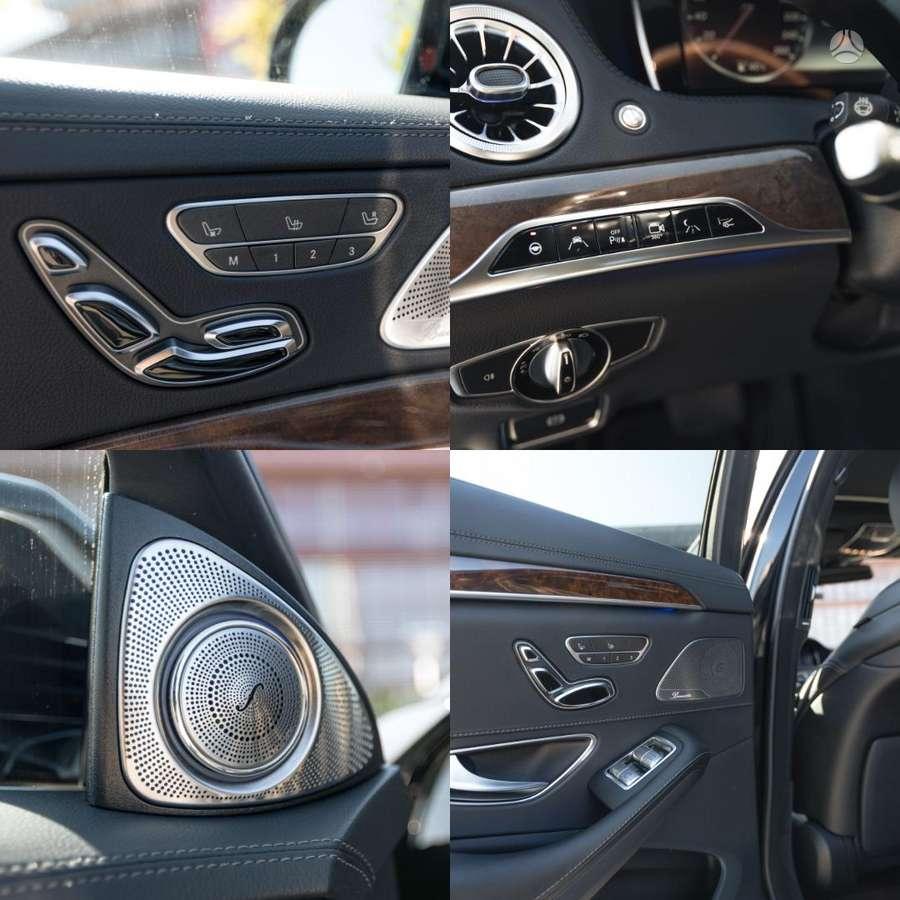 Melns Mercedes-Benz S 350 2016 Klaipėda, ar dzinēja tilpumu 2.99 L un nobraukumu 278 tūkst. km par 29900 €, foto 25 vietnē AUTOMOTO.COM.LV