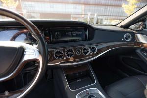 Melns Mercedes-Benz S 350 2016 Klaipėda, ar dzinēja tilpumu 2.99 L un nobraukumu 278 tūkst. km par 29900 €, foto 27 vietnē AUTOMOTO.COM.LV