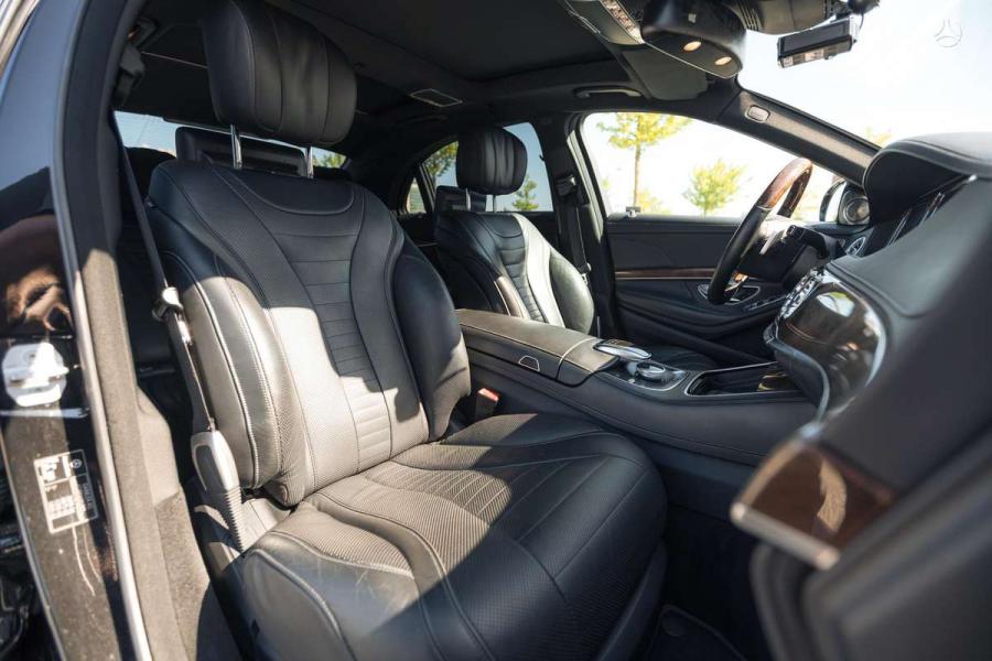 Melns Mercedes-Benz S 350 2016 Klaipėda, ar dzinēja tilpumu 2.99 L un nobraukumu 278 tūkst. km par 29900 €, foto 36 vietnē AUTOMOTO.COM.LV