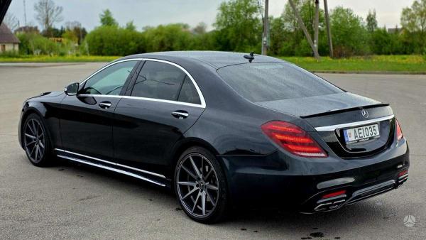 Melns Mercedes-Benz S 350 2016 Kauņa, ar dzinēja tilpumu 2.99 L un nobraukumu 280 tūkst. km par 22800 €, foto 3 vietnē AUTOMOTO.COM.LV