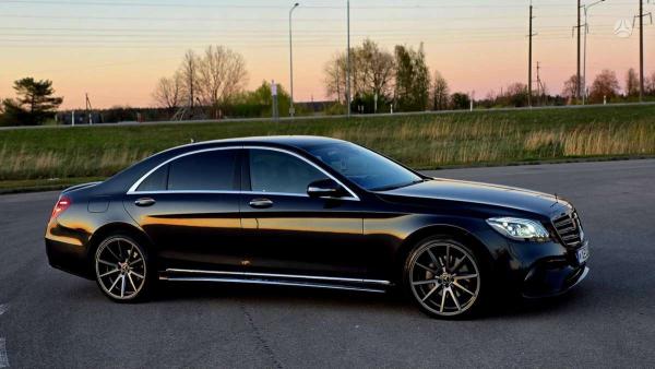 Melns Mercedes-Benz S 350 2016 Kauņa, ar dzinēja tilpumu 2.99 L un nobraukumu 280 tūkst. km par 22800 €, foto 5 vietnē AUTOMOTO.COM.LV