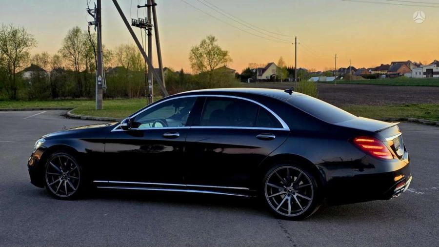 Melns Mercedes-Benz S 350 2016 Kauņa, ar dzinēja tilpumu 2.99 L un nobraukumu 280 tūkst. km par 22800 €, foto 10 vietnē AUTOMOTO.COM.LV
