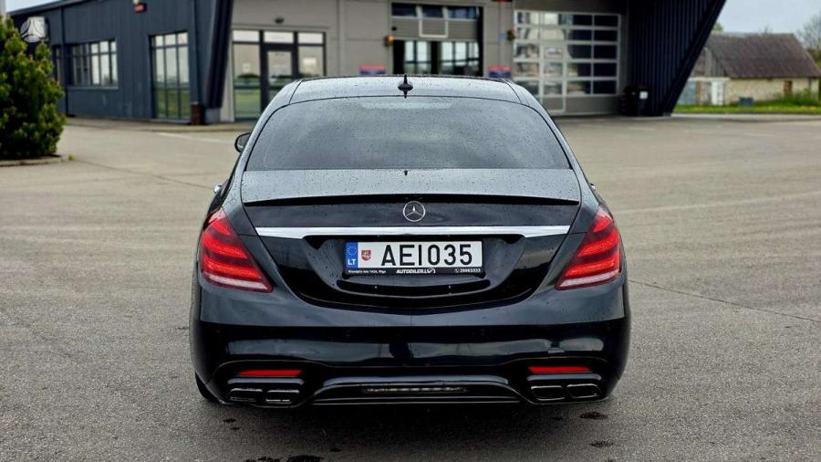 Melns Mercedes-Benz S 350 2016 Kauņa, ar dzinēja tilpumu 2.99 L un nobraukumu 280 tūkst. km par 22800 €, foto 14 vietnē AUTOMOTO.COM.LV