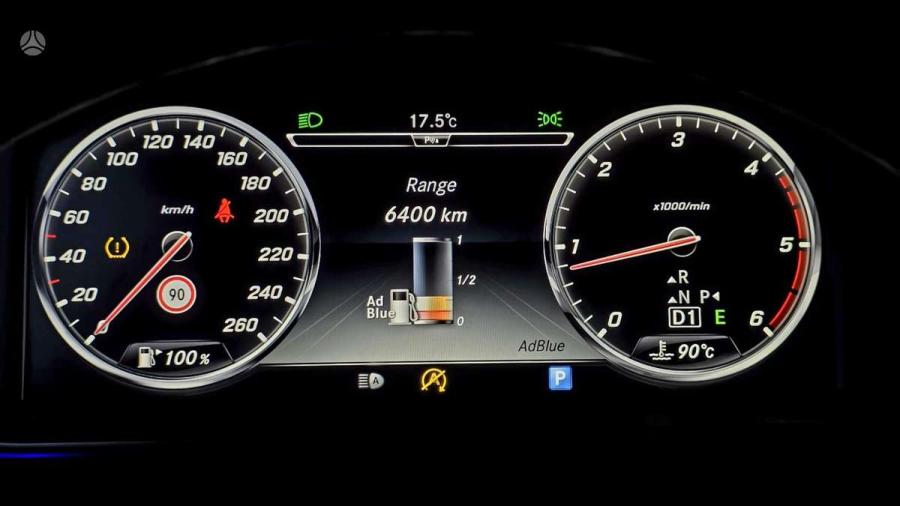 Melns Mercedes-Benz S 350 2016 Kauņa, ar dzinēja tilpumu 2.99 L un nobraukumu 280 tūkst. km par 22800 €, foto 28 vietnē AUTOMOTO.COM.LV