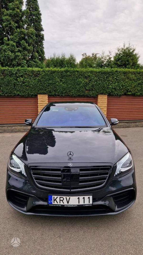 Melns Mercedes-Benz S 350 2016 Viļņa, ar dzinēja tilpumu 2.99 L un nobraukumu 280 tūkst. km par 22500 €, foto 3 vietnē AUTOMOTO.COM.LV