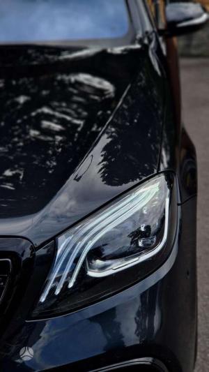 Black Mercedes-Benz S 350 2016 in Vilnius, with an engine capacity of 2.99 L and mileage of 280 thousand km for 22500 €, photo 9 on AUTOMOTO.COM.LV