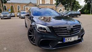 Black Mercedes-Benz S 350 2016 in Vilnius, with an engine capacity of 2.99 L and mileage of 280 thousand km for 22500 €, photo 10 on AUTOMOTO.COM.LV