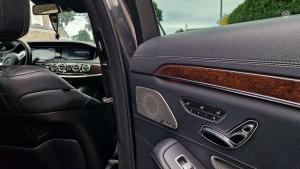 Black Mercedes-Benz S 350 2016 in Vilnius, with an engine capacity of 2.99 L and mileage of 280 thousand km for 22500 €, photo 17 on AUTOMOTO.COM.LV