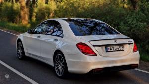 Black Mercedes-Benz S 350 2016 in Vilnius, with an engine capacity of 2.99 L and mileage of 280 thousand km for 22500 €, photo 25 on AUTOMOTO.COM.LV