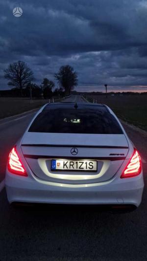 Black Mercedes-Benz S 350 2016 in Vilnius, with an engine capacity of 2.99 L and mileage of 280 thousand km for 22500 €, photo 28 on AUTOMOTO.COM.LV