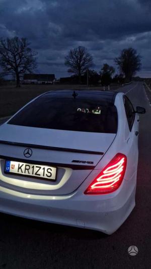 Black Mercedes-Benz S 350 2016 in Vilnius, with an engine capacity of 2.99 L and mileage of 280 thousand km for 22500 €, photo 29 on AUTOMOTO.COM.LV
