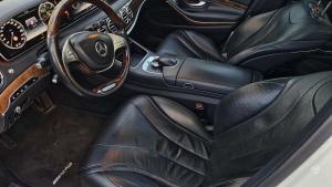 Black Mercedes-Benz S 350 2016 in Vilnius, with an engine capacity of 2.99 L and mileage of 280 thousand km for 22500 €, photo 33 on AUTOMOTO.COM.LV