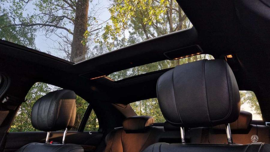 Black Mercedes-Benz S 350 2016 in Vilnius, with an engine capacity of 2.99 L and mileage of 280 thousand km for 22500 €, photo 34 on AUTOMOTO.COM.LV