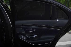 Black Mercedes-Benz S 350 2016 in Vilnius, with an engine capacity of 2.99 L and mileage of 293 thousand km for 27000 €, photo 17 on AUTOMOTO.COM.LV