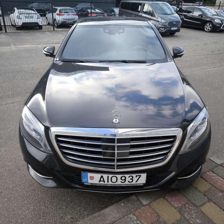 Melns Mercedes-Benz S 350 2016 Viļņa, ar dzinēja tilpumu 2.99 L un nobraukumu 241 tūkst. km par 25000 €, foto 4 vietnē AUTOMOTO.COM.LV