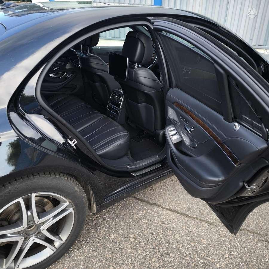 Melns Mercedes-Benz S 350 2016 Viļņa, ar dzinēja tilpumu 2.99 L un nobraukumu 241 tūkst. km par 25000 €, foto 10 vietnē AUTOMOTO.COM.LV