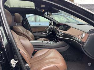 Melns Mercedes-Benz S 350 2017 Kauņa, ar dzinēja tilpumu 2.99 L un nobraukumu 215 tūkst. km par 12500 €, foto 13 vietnē AUTOMOTO.COM.LV