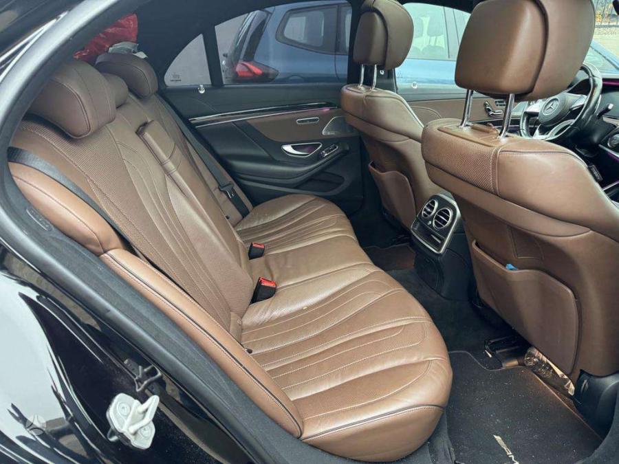 Melns Mercedes-Benz S 350 2017 Kauņa, ar dzinēja tilpumu 2.99 L un nobraukumu 215 tūkst. km par 12500 €, foto 14 vietnē AUTOMOTO.COM.LV