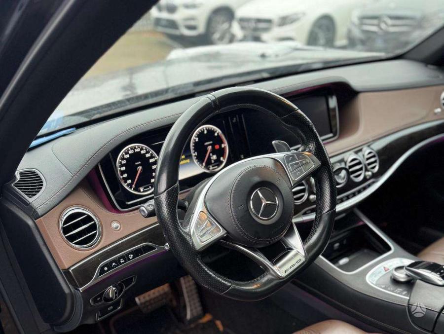 Melns Mercedes-Benz S 350 2017 Kauņa, ar dzinēja tilpumu 2.99 L un nobraukumu 215 tūkst. km par 12500 €, foto 17 vietnē AUTOMOTO.COM.LV