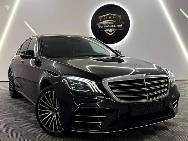 Melns Mercedes-Benz S 350 2017 Marijampole, ar dzinēja tilpumu 2.93 L un nobraukumu 217 tūkst. km par 33850 €, foto 1 vietnē AUTOMOTO.COM.LV