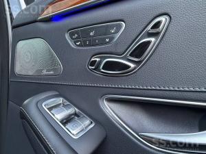 Black Mercedes-Benz S 350 2017 in Riga, with an engine capacity of 3.00 L and mileage of 0 thousand km for 26500 €, photo 27 on AUTOMOTO.COM.LV