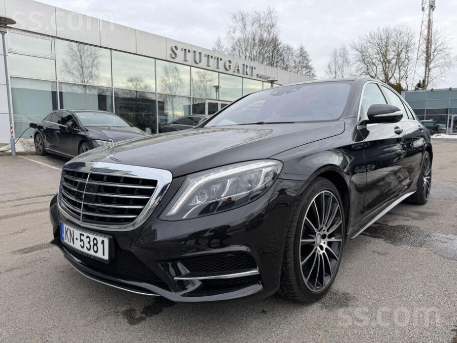 Черный Мерседес С 350 2017 в Рига, объемом двигателя 3.00 л и пробегом 269 тыс. км за 28500 €, фото 1 на AUTOMOTO.COM.LV