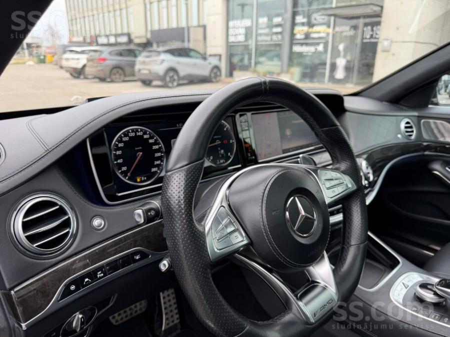 Черный Мерседес С 350 2017 в Рига, объемом двигателя 3.00 л и пробегом 269 тыс. км за 28500 €, фото 6 на AUTOMOTO.COM.LV