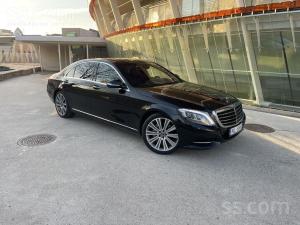 Melns Mercedes-Benz S 350 2017 Liepāja, ar dzinēja tilpumu 3.00 L un nobraukumu 220 tūkst. km par 30500 €, foto  vietnē AUTOMOTO.COM.LV