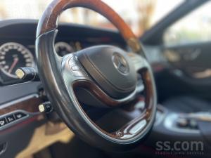 Melns Mercedes-Benz S 350 2017 Liepāja, ar dzinēja tilpumu 3.00 L un nobraukumu 220 tūkst. km par 30500 €, foto 5 vietnē AUTOMOTO.COM.LV