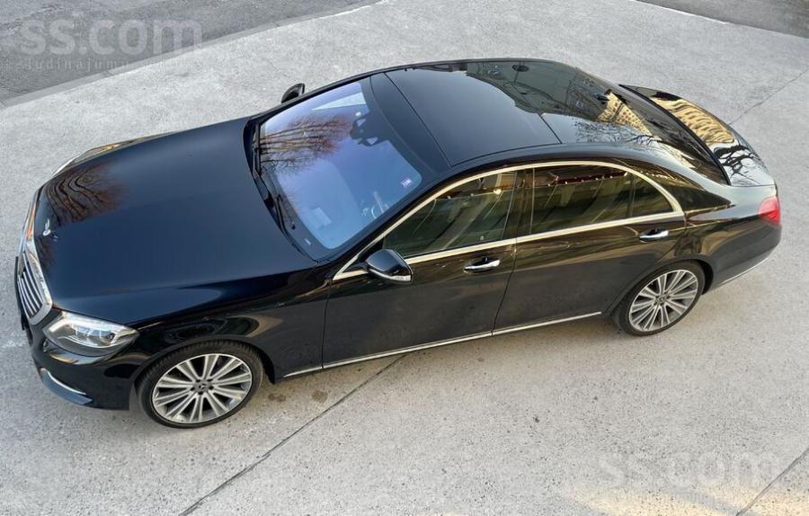 Melns Mercedes-Benz S 350 2017 Liepāja, ar dzinēja tilpumu 3.00 L un nobraukumu 220 tūkst. km par 30500 €, foto 9 vietnē AUTOMOTO.COM.LV