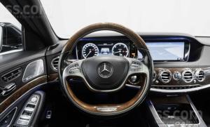 Melns Mercedes-Benz S 350 2017 Liepāja, ar dzinēja tilpumu 3.00 L un nobraukumu 235 tūkst. km par 28000 €, foto 21 vietnē AUTOMOTO.COM.LV