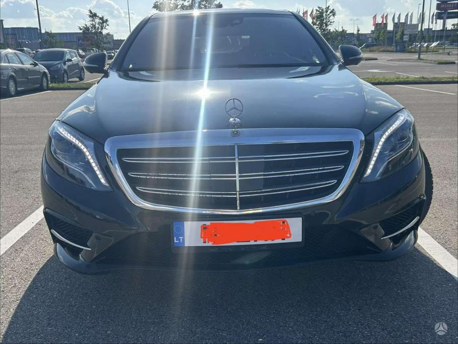 Melns Mercedes-Benz S 350 2017 Viļņa, ar dzinēja tilpumu 2.99 L un nobraukumu 128 tūkst. km par 27000 €, foto 8 vietnē AUTOMOTO.COM.LV