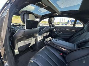 Melns Mercedes-Benz S 350 2017 Viļņa, ar dzinēja tilpumu 2.99 L un nobraukumu 128 tūkst. km par 27000 €, foto 13 vietnē AUTOMOTO.COM.LV