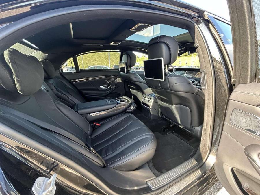 Melns Mercedes-Benz S 350 2017 Viļņa, ar dzinēja tilpumu 2.99 L un nobraukumu 128 tūkst. km par 27000 €, foto 17 vietnē AUTOMOTO.COM.LV